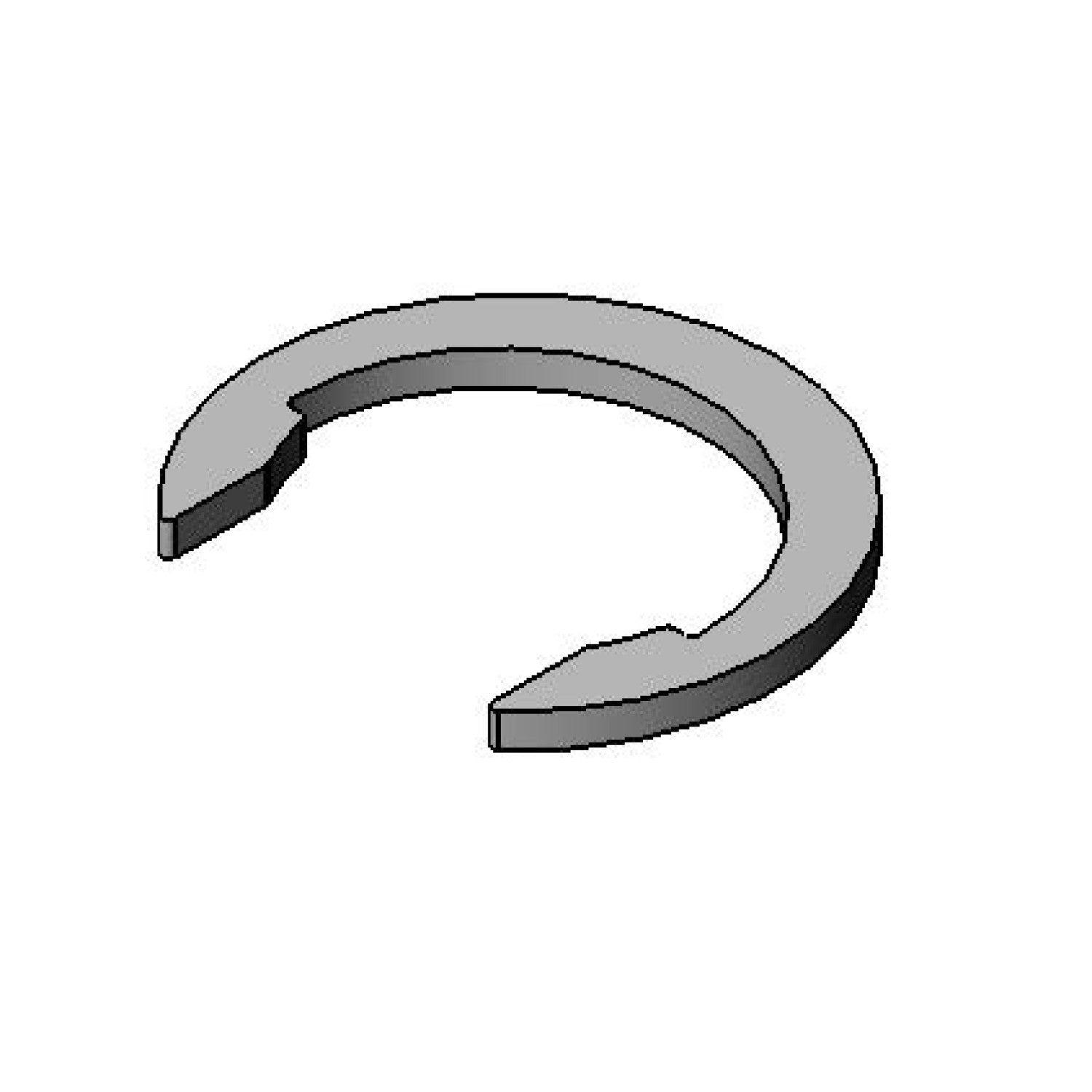 Retaining Ring, Crescent Type (Stainless Steel) – HowdyBrewer