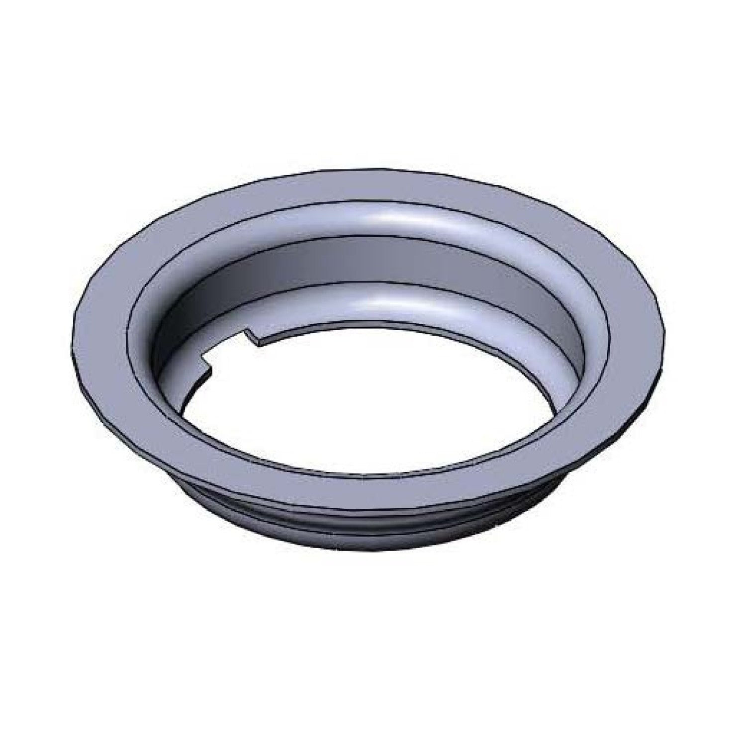 T&S 010384-45 3 1/2" Waste Drain Face Flange, Stainless Steel – HowdyBrewer