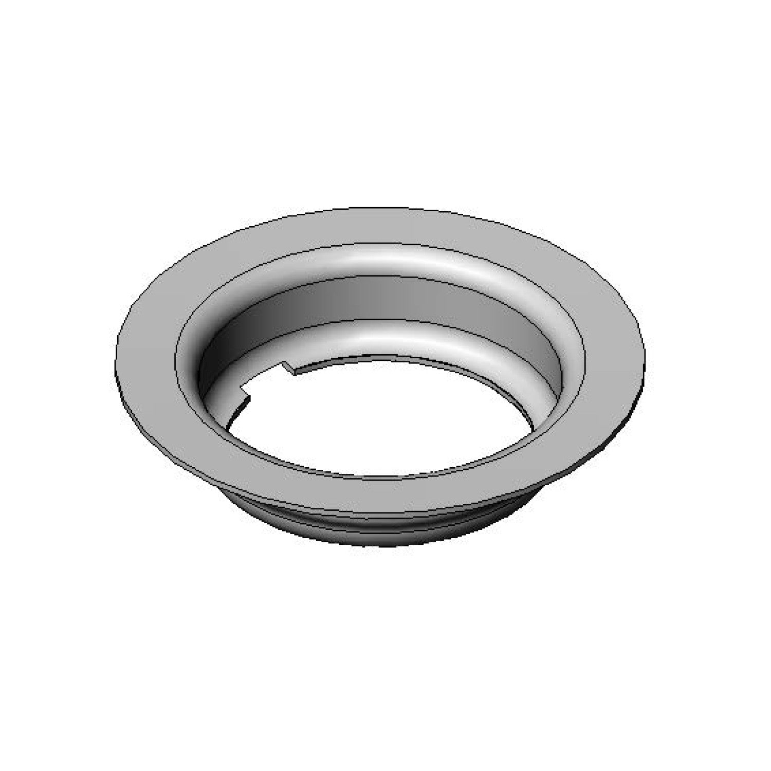 3" Waste Drain Face Flange, Stainless Steel – HowdyBrewer