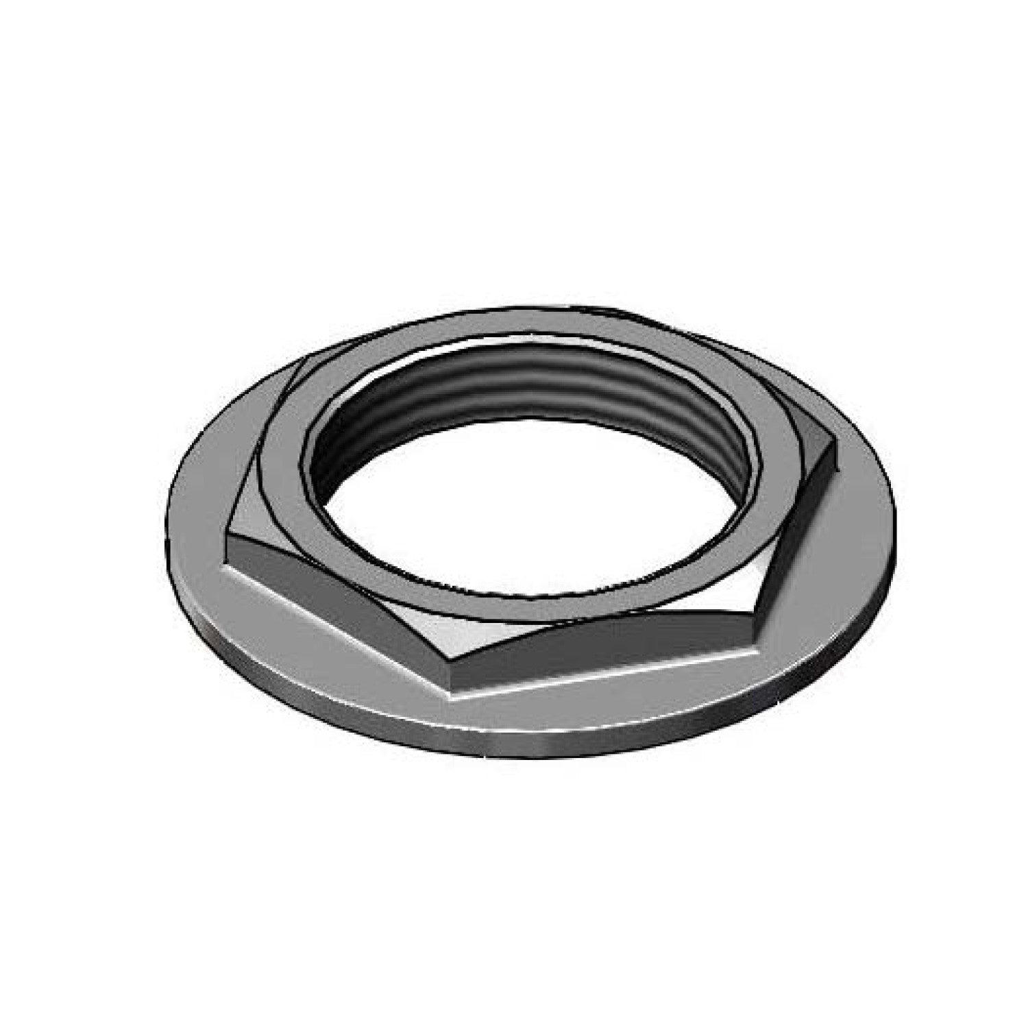 T&S Brass 016747-45 Flange Nut - Hot/Cold – HowdyBrewer