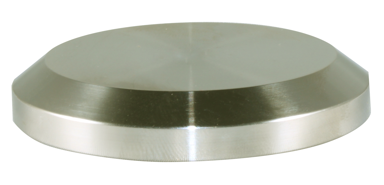 2" Q-Line Solid End Caps (16AQ) - T316L Stainless Steel - Wayland ...