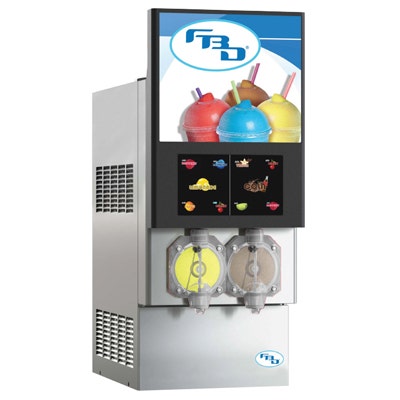 FBD 772 Multi-Flavor Frozen Beverage Dispenser 2-Flavor Remote-Cooled ...