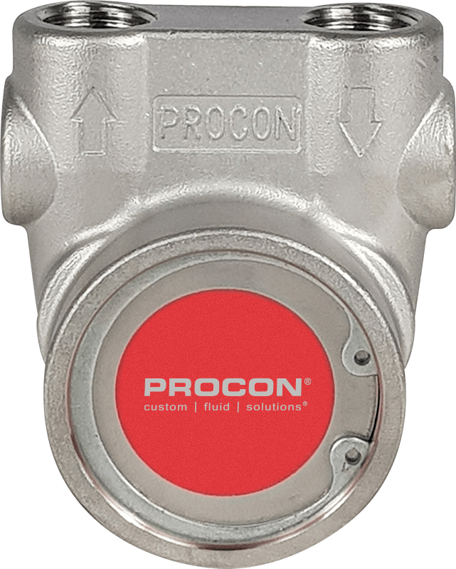 Procon® 113A100F31XX Series 3 Stainless Steel Rotary Vane Pump- 100GPH ...