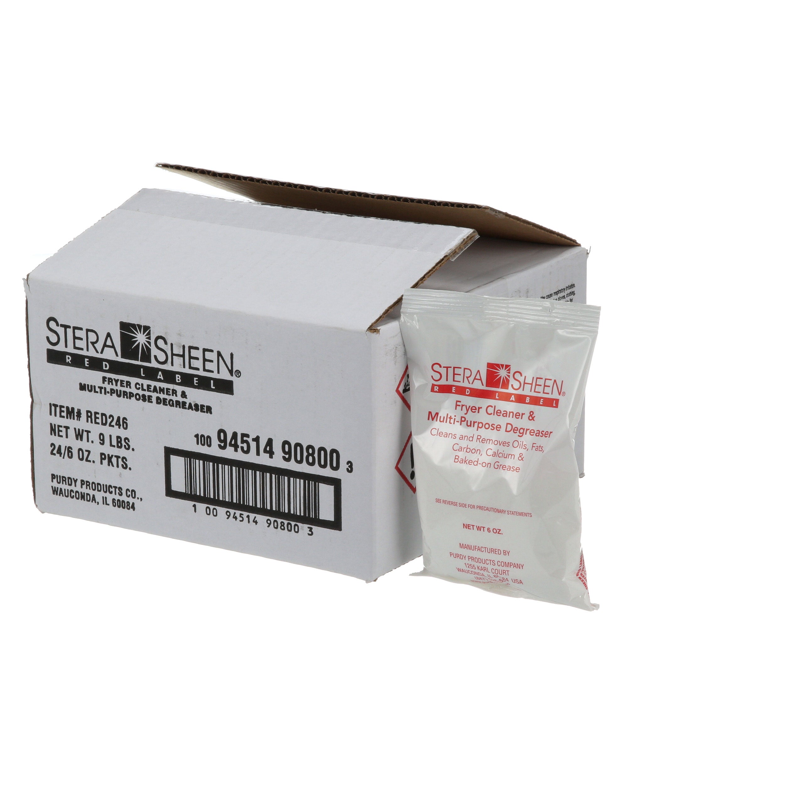 Stera-Sheen Red Label Fryer and Filter Cleaner – HowdyBrewer
