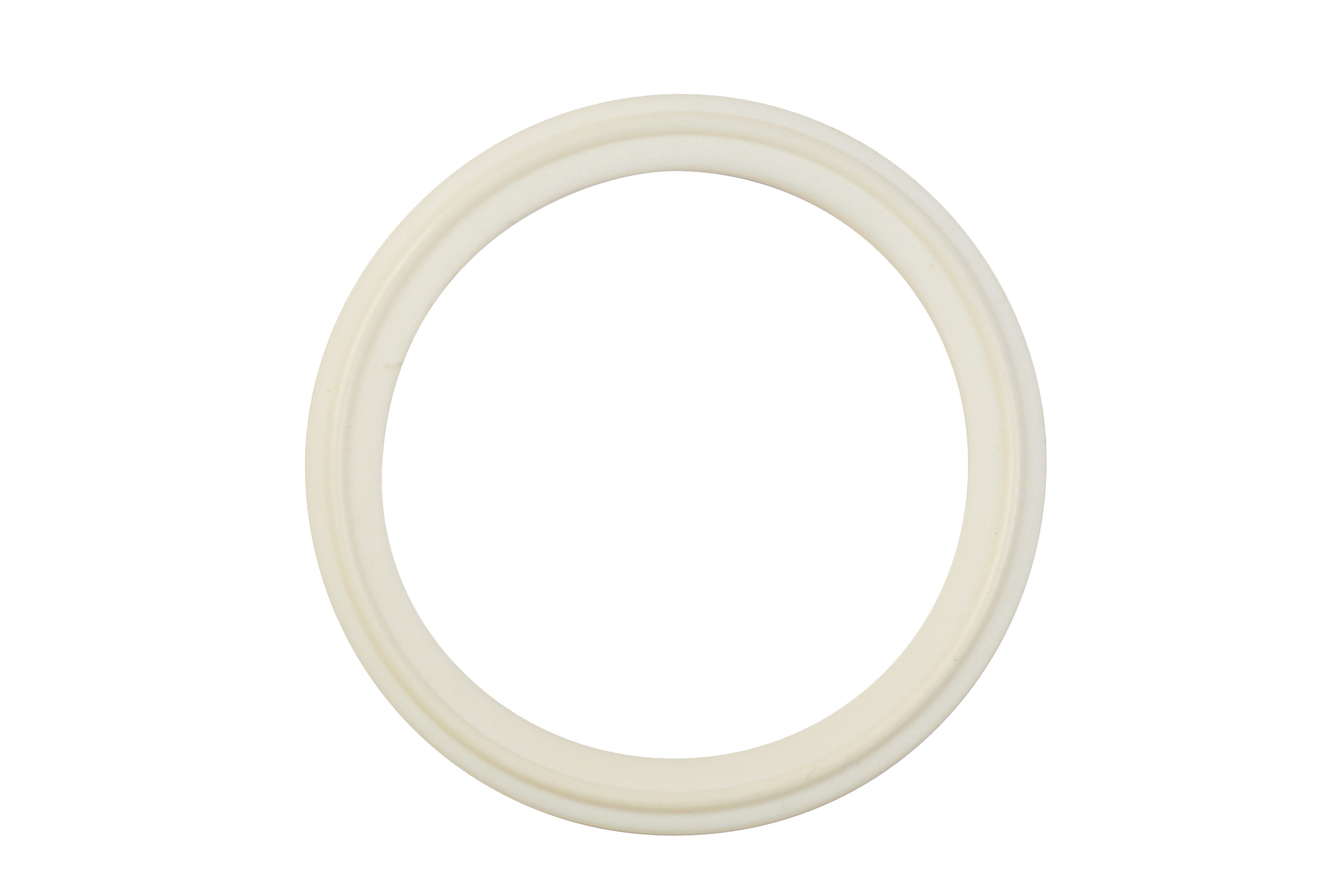 4" Pipe Size Gasket PTFE - White - No Dot (40MVG) - PTFE - Wayland Ind ...