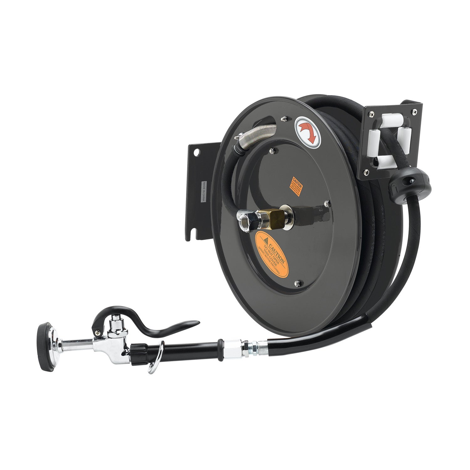 T&S Brass 5HR-232-01-A Open Hose Reel - Spray Valve & Adapter – HowdyBrewer