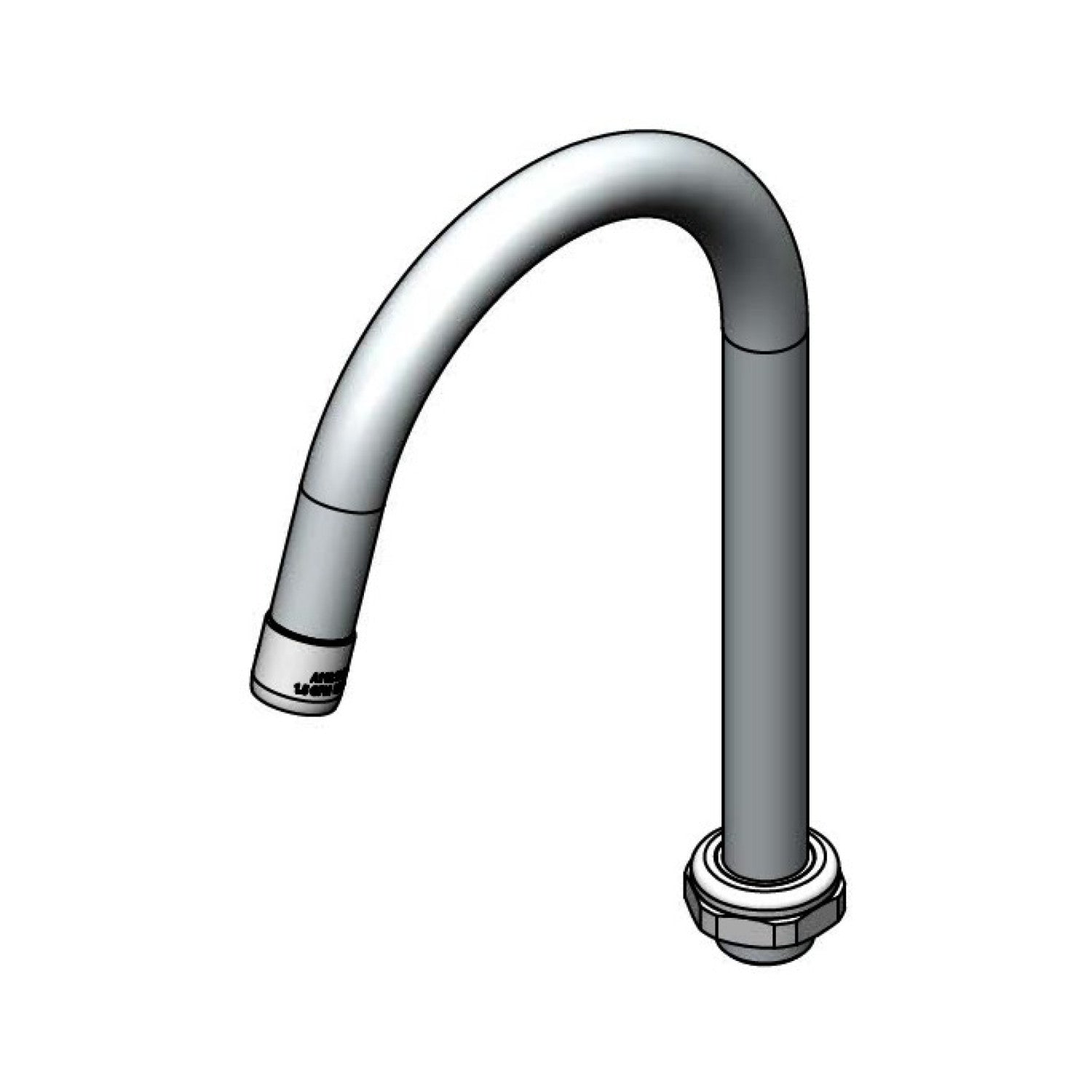 T&S Brass 5SP-05C-F15 Equip Swivel Gooseneck - 9-5/8" Height – HowdyBrewer