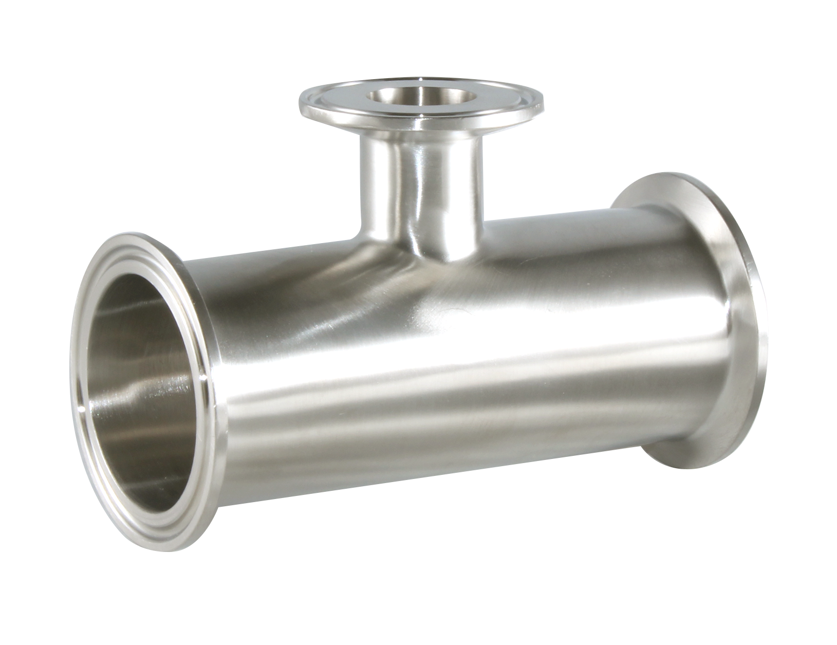 4"x2.5" Clamp Reducing Tee (7RMP) - T316L Stainless Steel ...