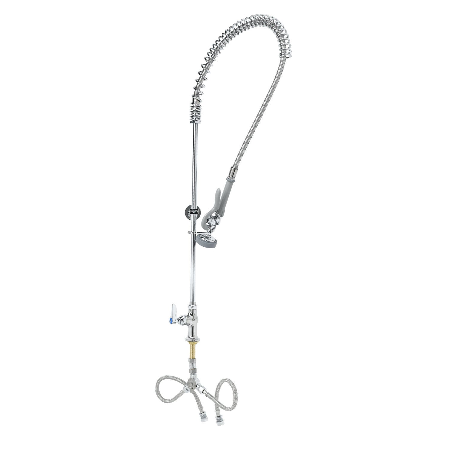 T&S Brass B-0173-B Pre-Rinse Station - Single Temp & Wall Bracket ...