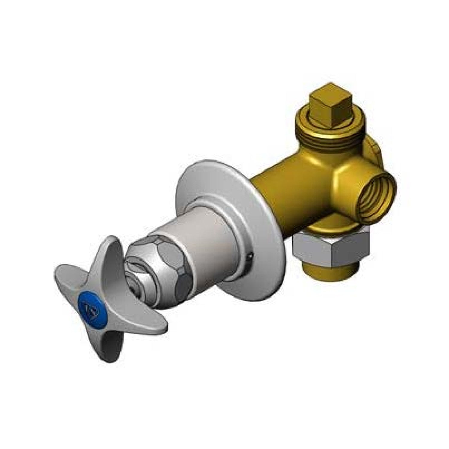T&S Brass B-1020 Concealed Bypass Valve - 1/2" NPT – HowdyBrewer
