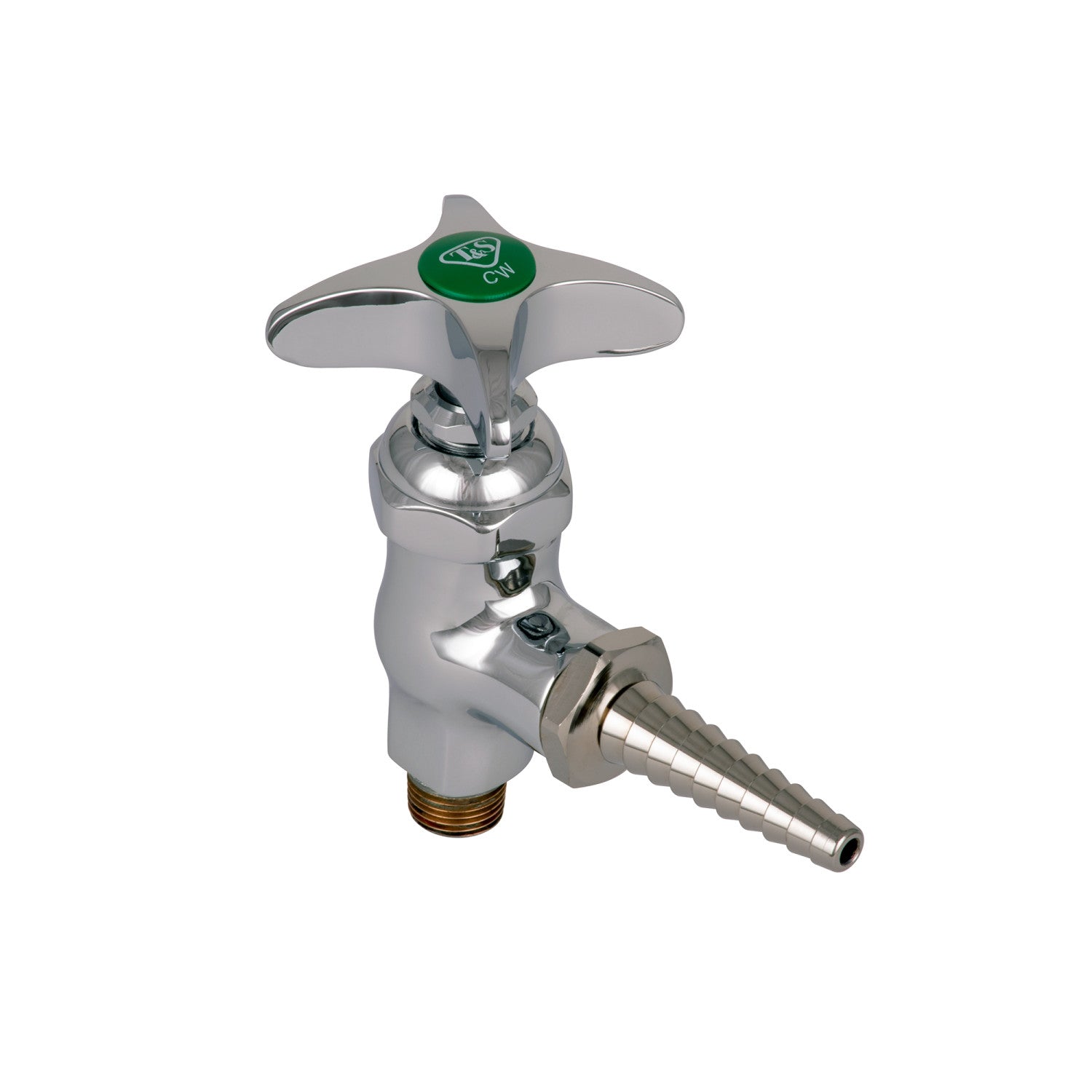 Lab, Angle Stop, Serrated Tip, 3/8" NPT Male Inlet – HowdyBrewer