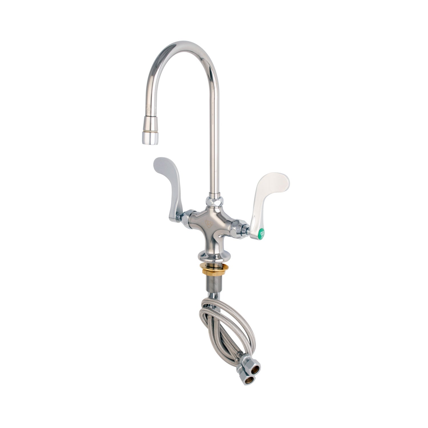 T&S Brass BL-5704-05 Lab Mixing Faucet - Swivel Gooseneck, Aerator ...