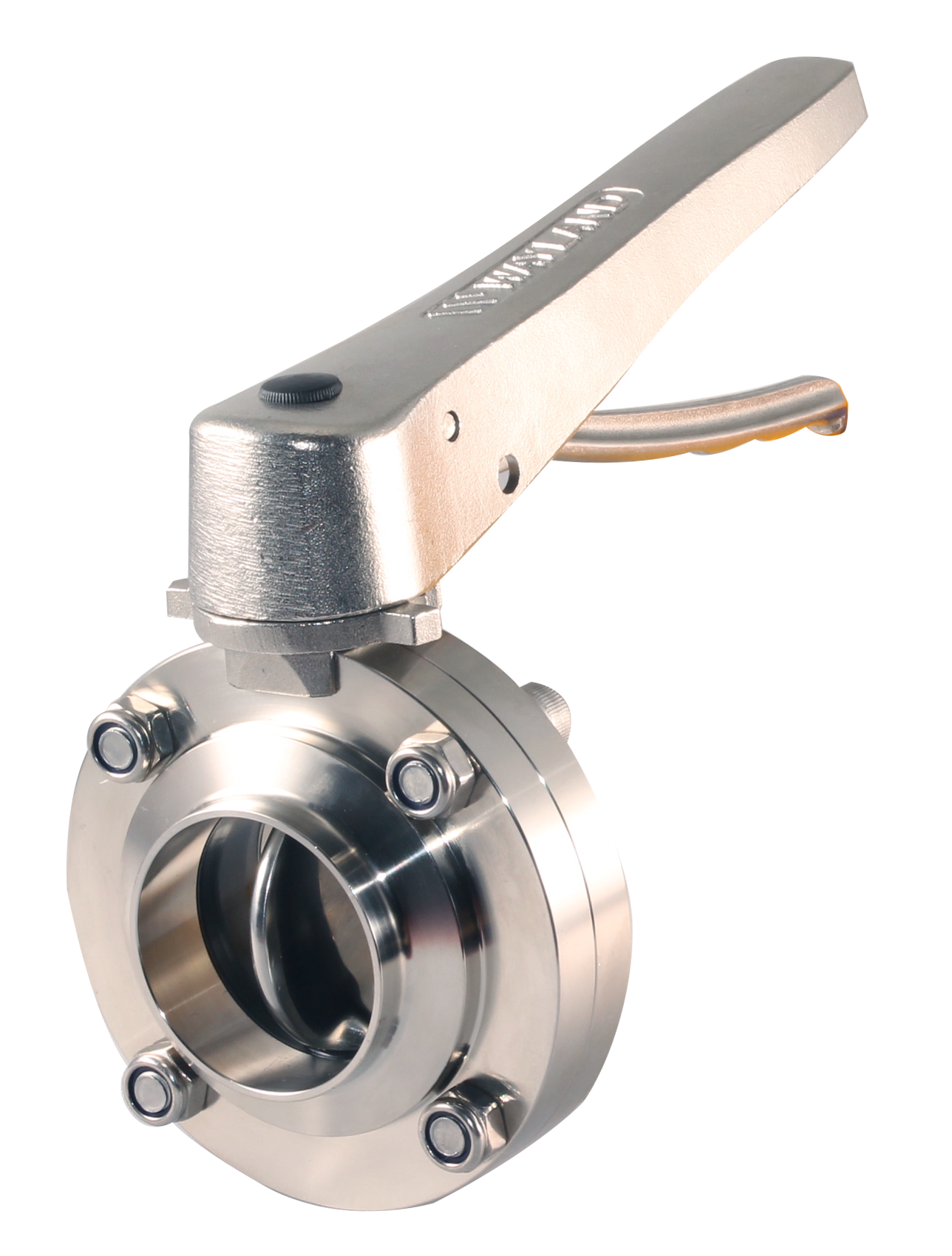 3" Butt-Weld Butterfly Valve Stainless Trigger Handle - EPDM ...