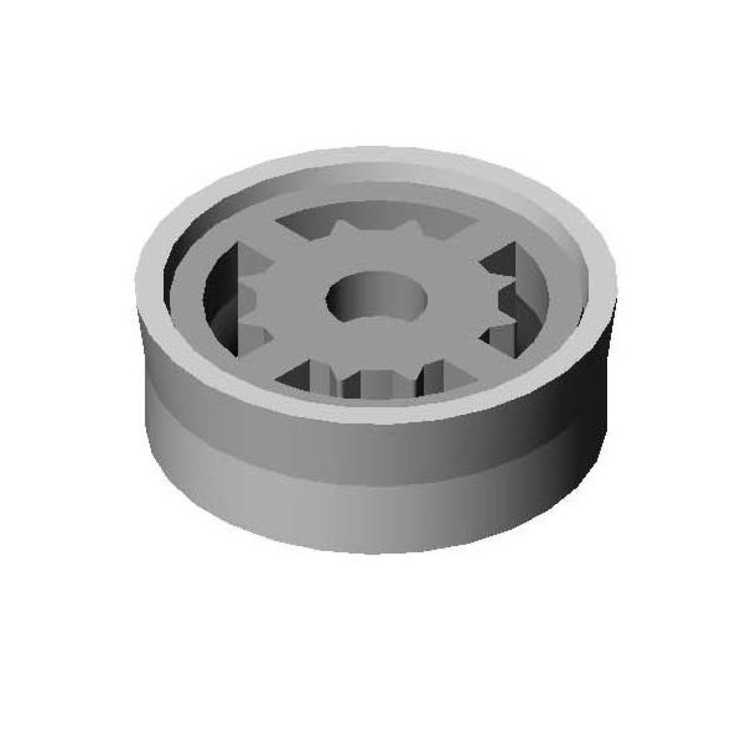 Flow Control Disc, 1.0 GPM, Grey Insert – HowdyBrewer
