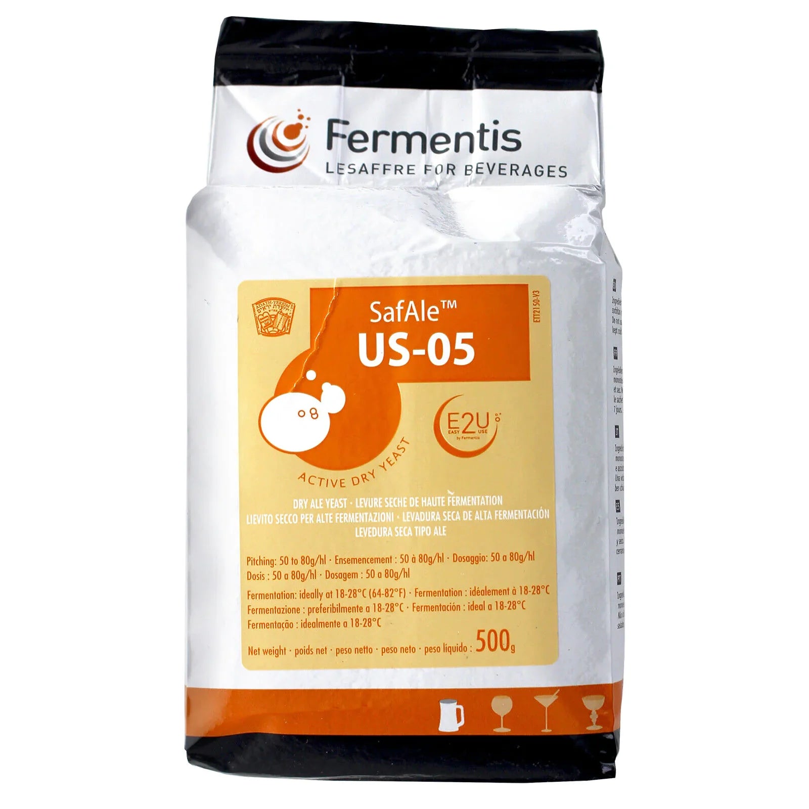500g Fermentis SafAle US-05 American Ale Yeast – HowdyBrewer