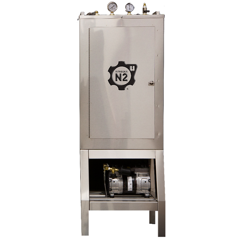 Nitrogen 2 U, Mid-Range Nitrogen Generator with Compressor, and Storag ...