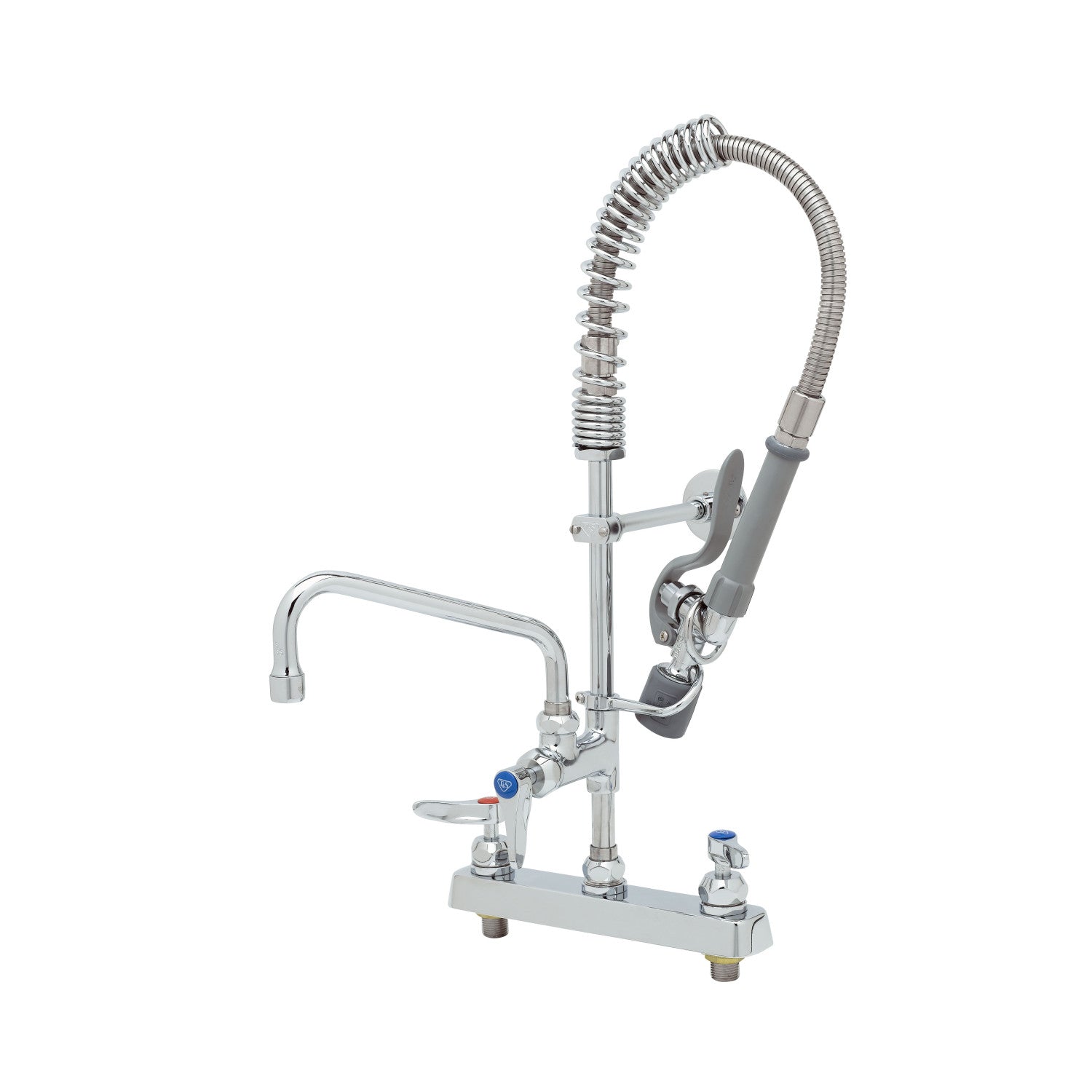 8" Workboard Mini-Pre-Rinse unit, Deck Mount, Cerama, B-0107-J & Wall ...