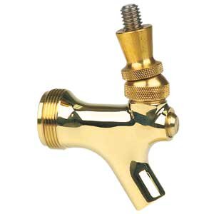 Standard Brass Draft Faucet – 303 Stainless Steel – HowdyBrewer