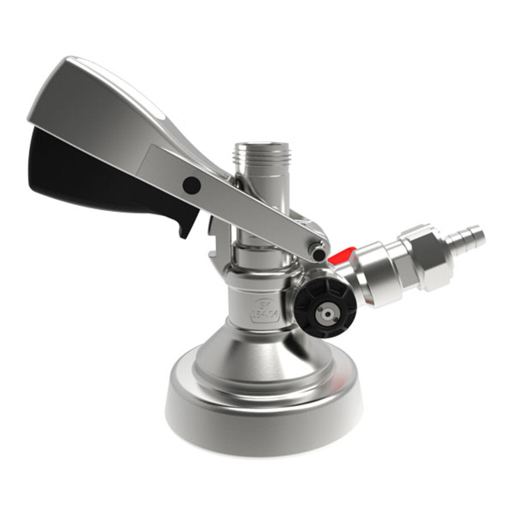 KeyKeg Stainless Steel Keg Coupler – Ergo Lever Handle by Micro Matic ...