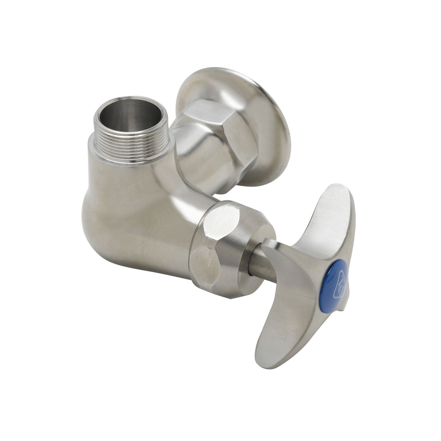 Stainless Steel Single Temperature Pantry Faucet, Wall Mount, Cerama C ...