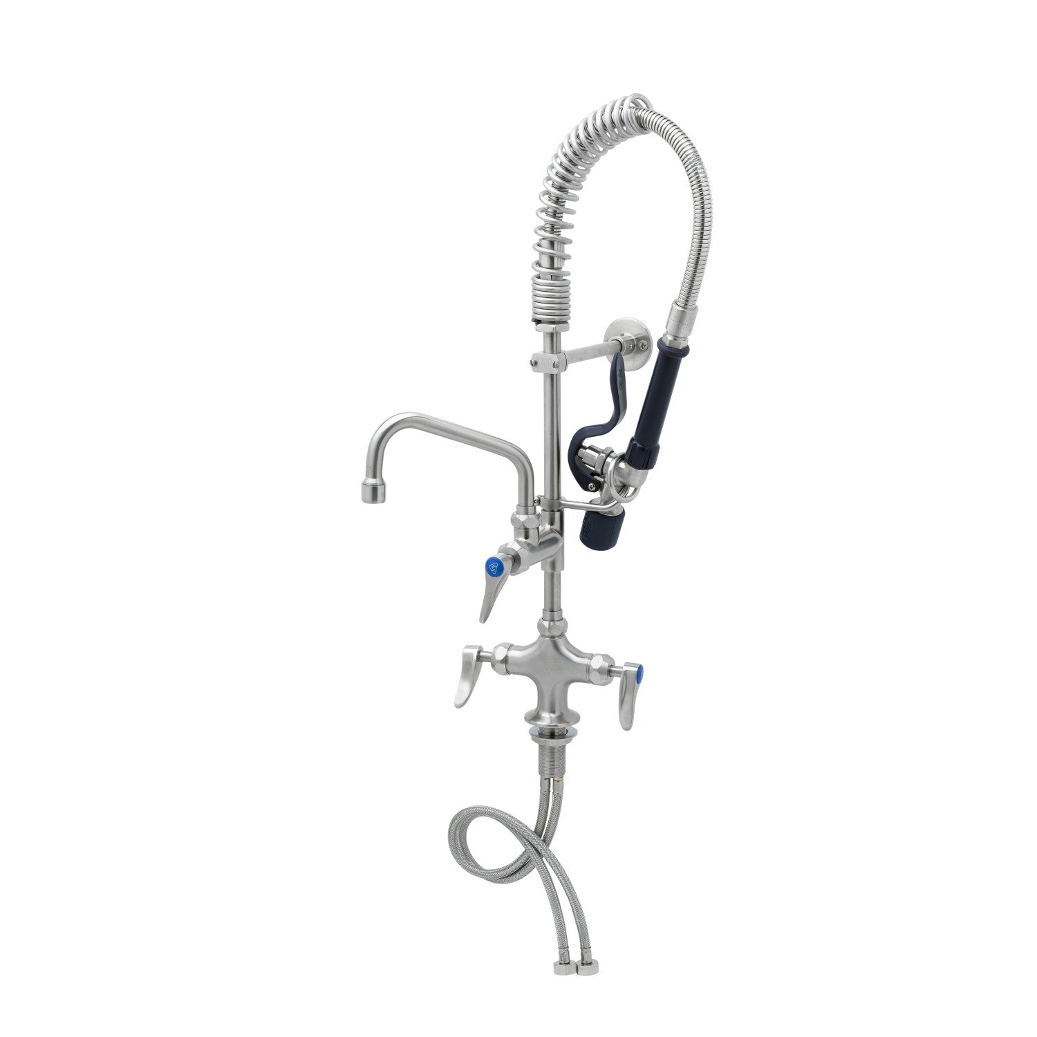 Stainless Steel Mini-Pre-Rinse unit w/ S-0107-J, 6" Swing Nozzle, Leve ...