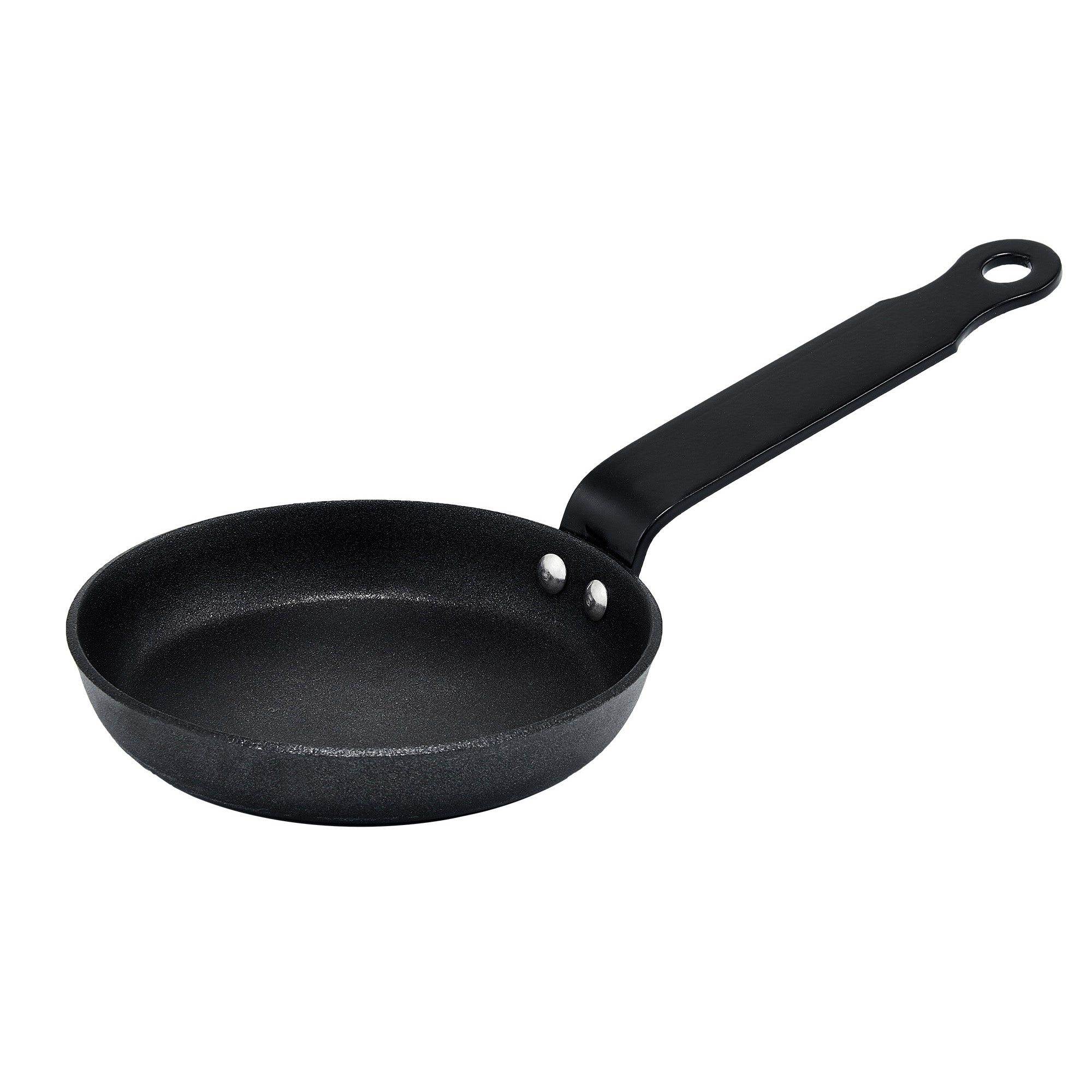 Winco CSPP-4E 4-3/4 Inch Blini Pan Induction Ready Enameled Carbon ...