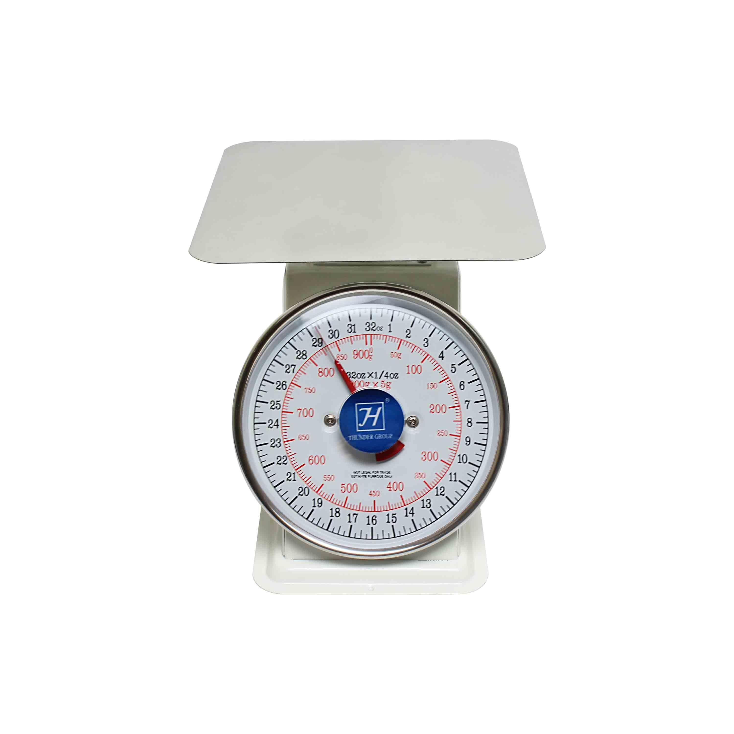 2 LB., Flat Platform Scale, Zero-adjust dial for consistent readings ...
