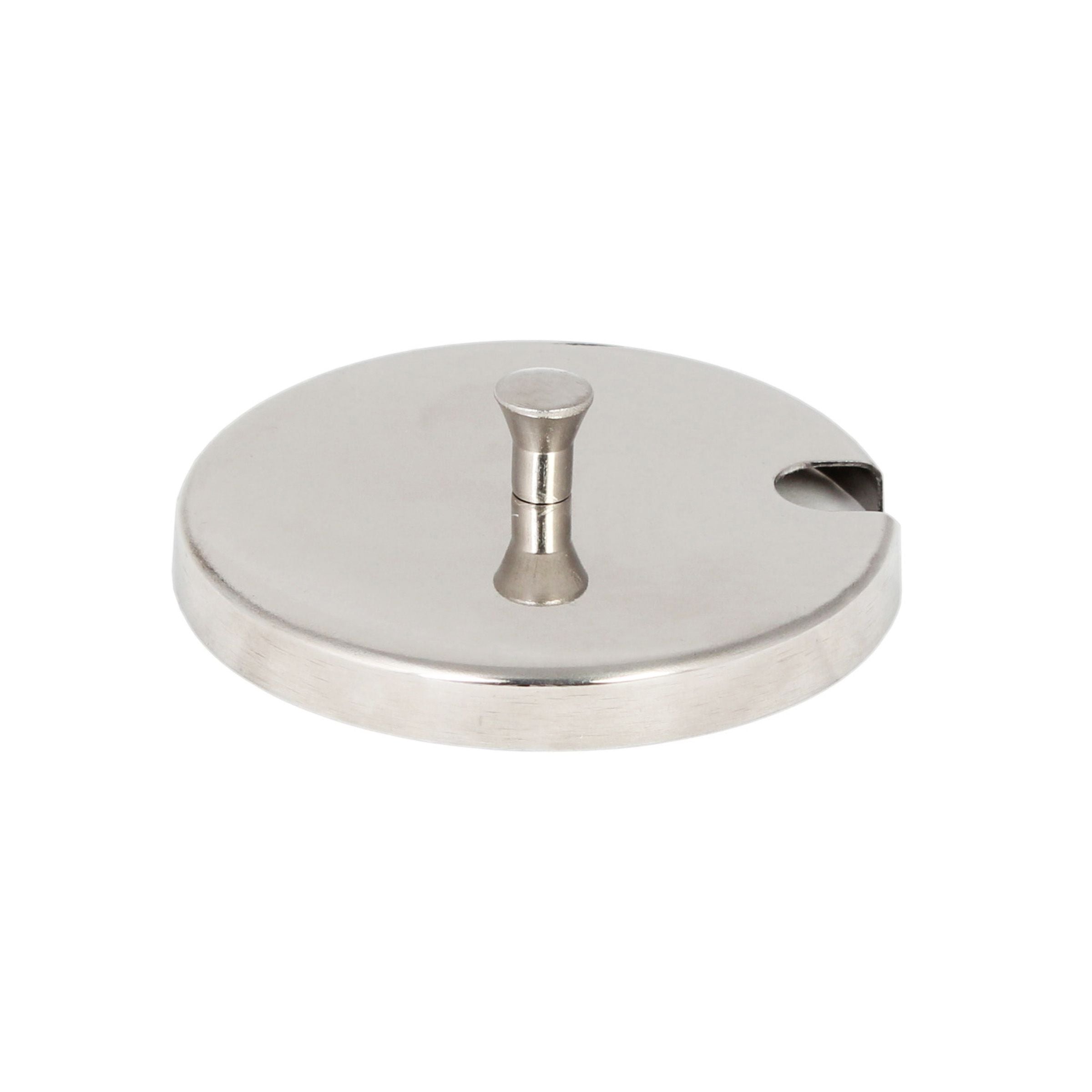 Thunder Group SLCJ007C 7 Oz Notched Condiment Jar Lid Stainless Steel ...
