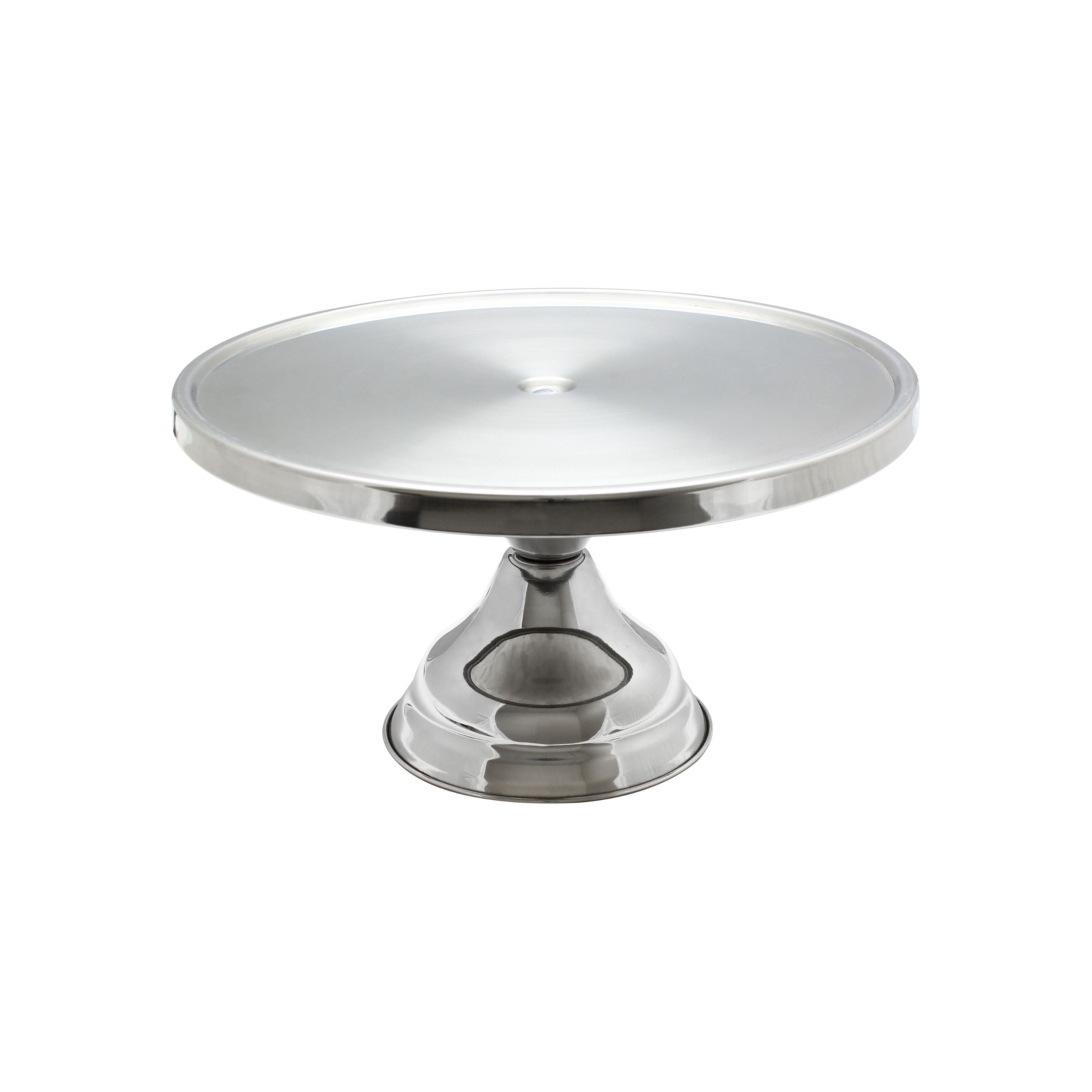 13-1/4" x 6", Cake Stand, Stainless Steel – HowdyBrewer