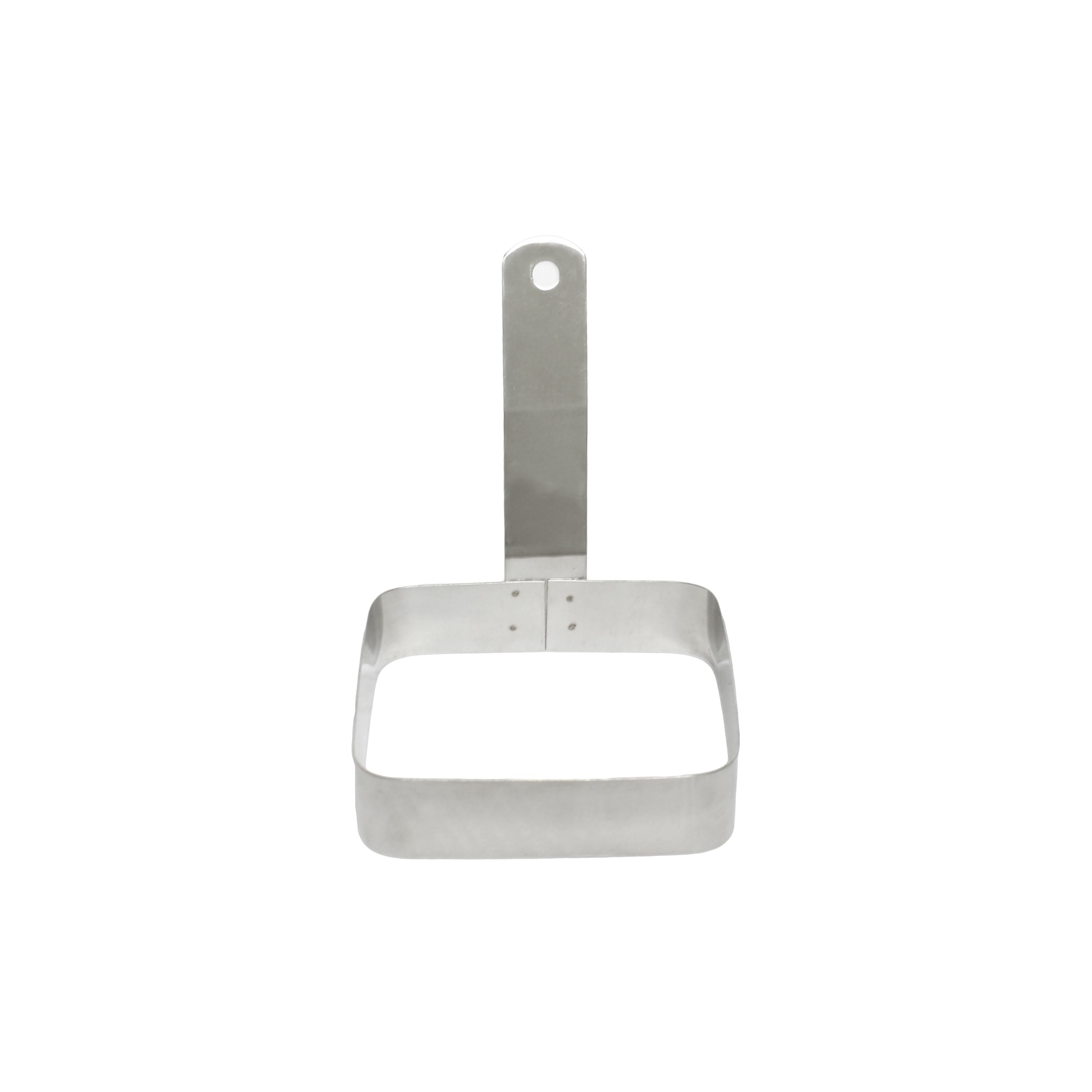 4" x 4" x 5", Square Egg Ring, Stainless Steel – HowdyBrewer
