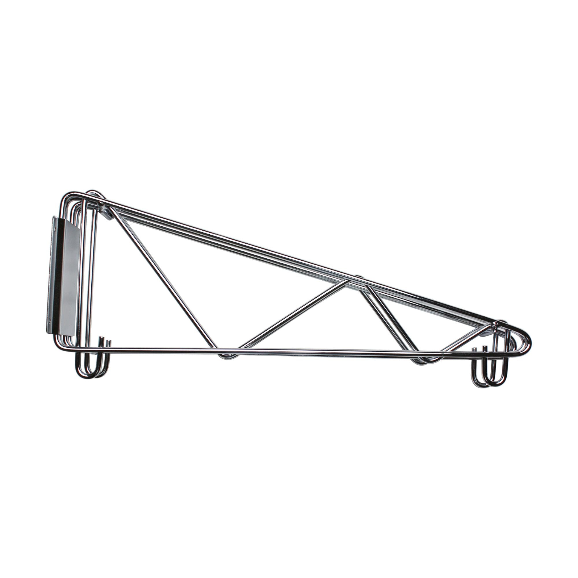 Thunder Group WBSV218 18 Inch Chrome Plated Double Wall Bracket NSF ...