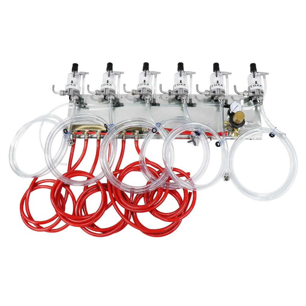 Regulation & Air Distribution Panel with 6 FOBs and 6-Tube Tap Set ...