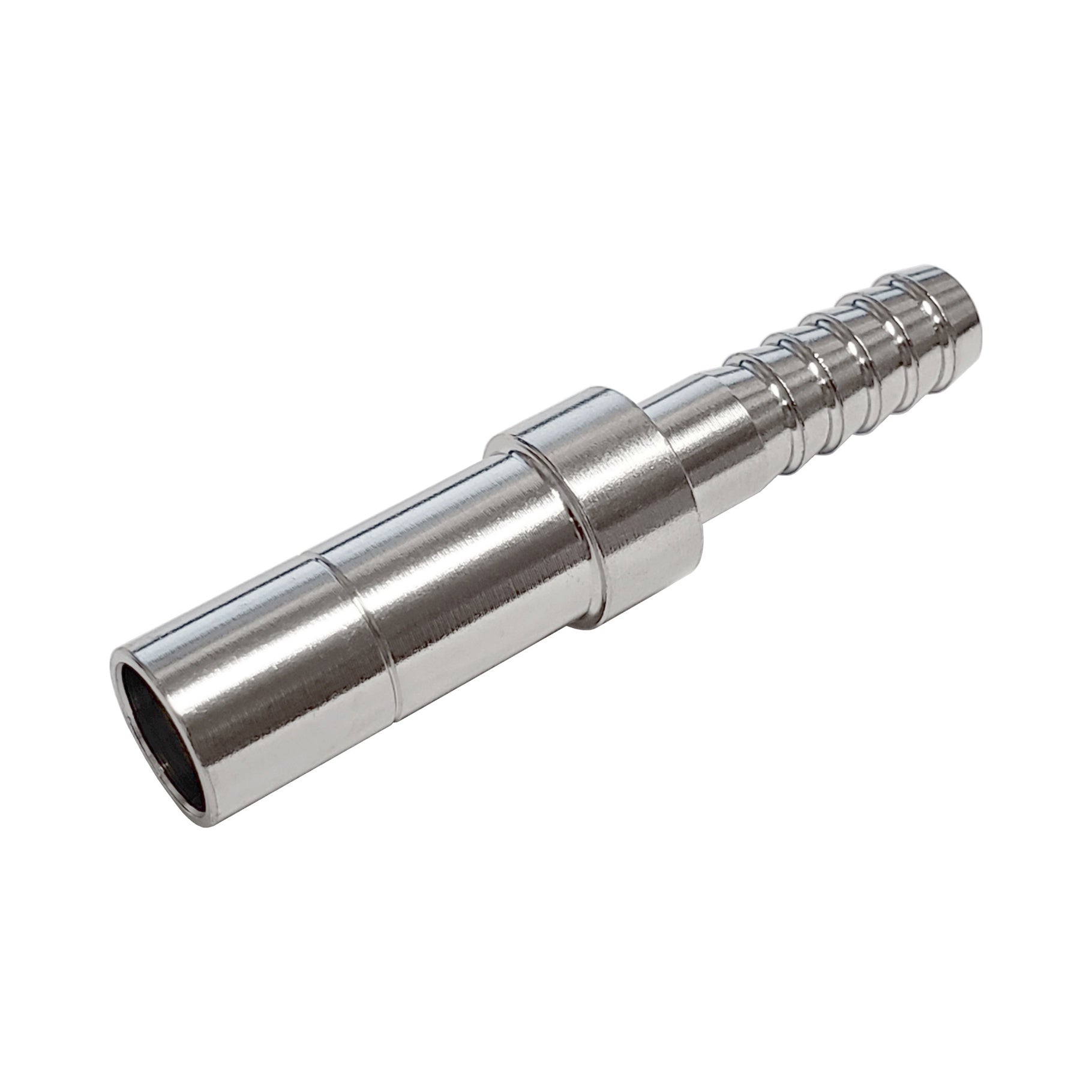 Push-In Adapter - 304 Stainless Steel - 1/4" Hose Barb X 3/8 ...