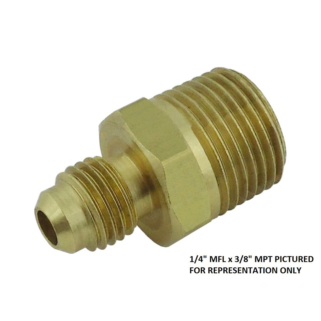 Half Union 3/8inMfl X 1/2inMpt Brass – HowdyBrewer