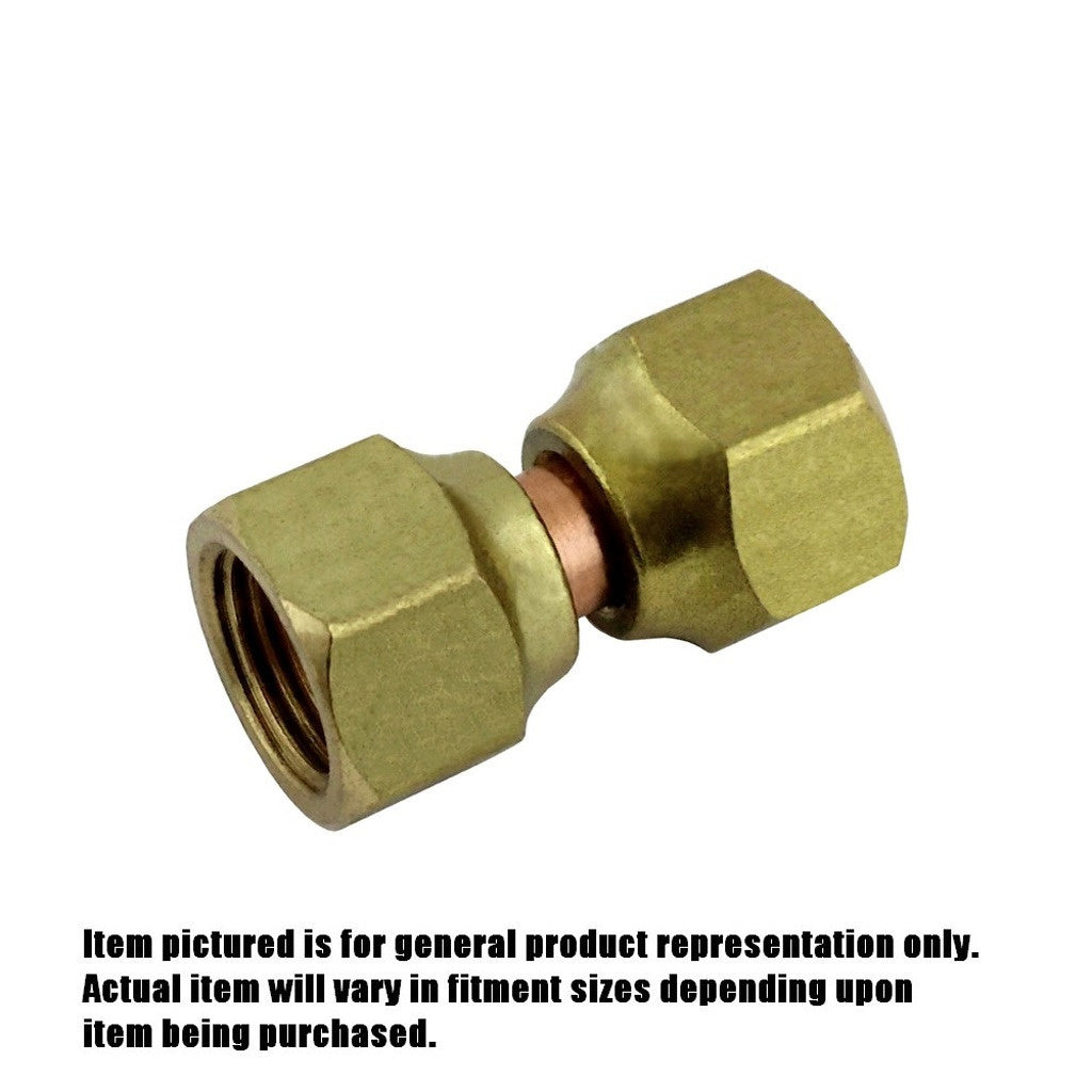 Swivel Union - Heavy-Duty Brass - 1/2"Female Flare (FFL) X... – HowdyBrewer