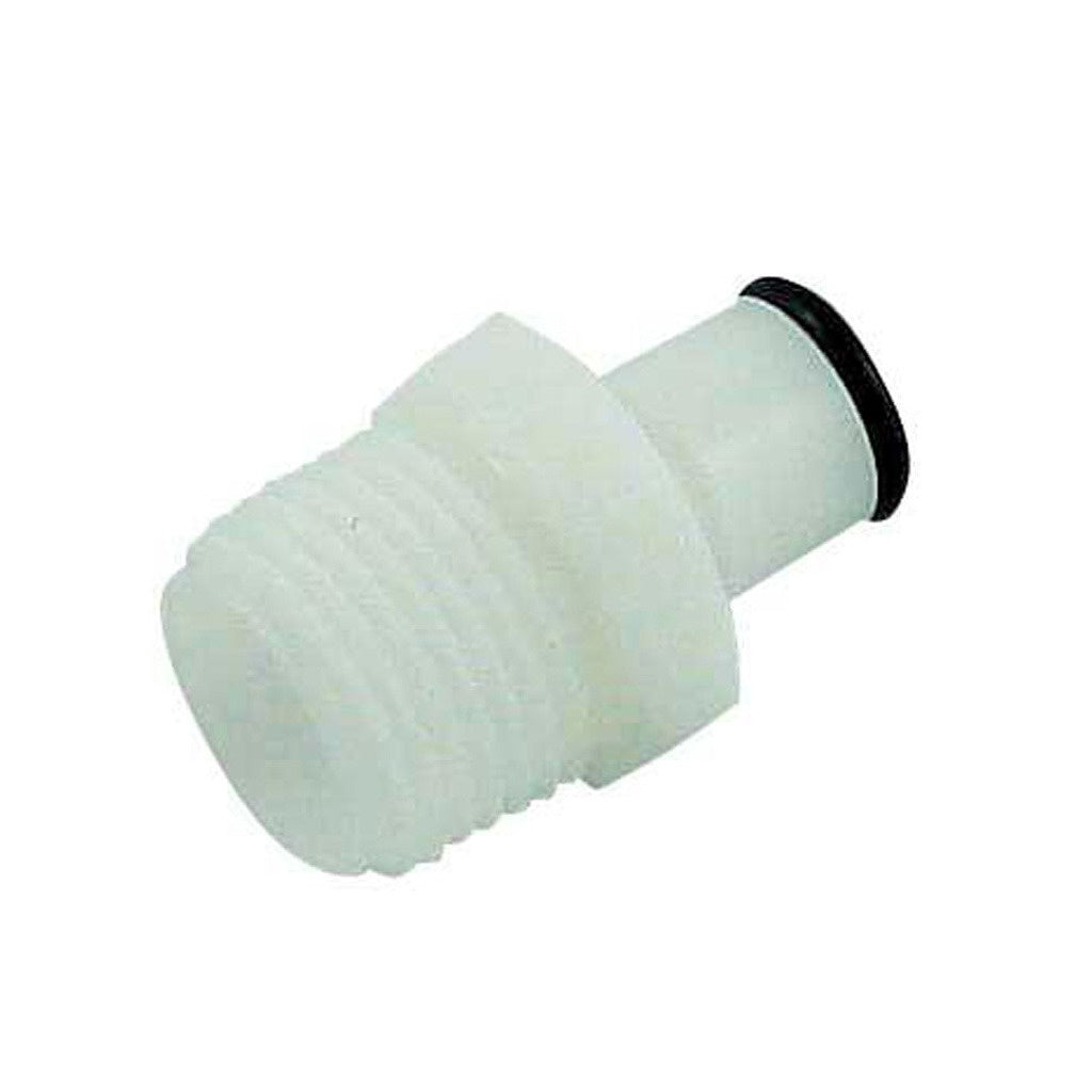 Male Quick Disc - Heavy-Duty Brass - 1/4"Male Pipe Thread (MPT)-W/Shut ...