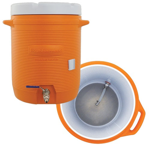 10 Gallon Mash Tun Cooler for All Grain Brewing – HowdyBrewer