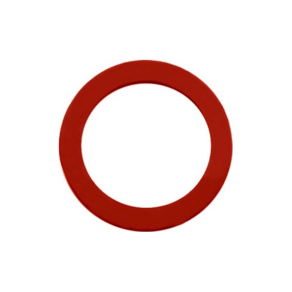 FDA Red Silicone Washer - 1.062" OD x .785" ID - 1/2" BSP Drain Seal ...