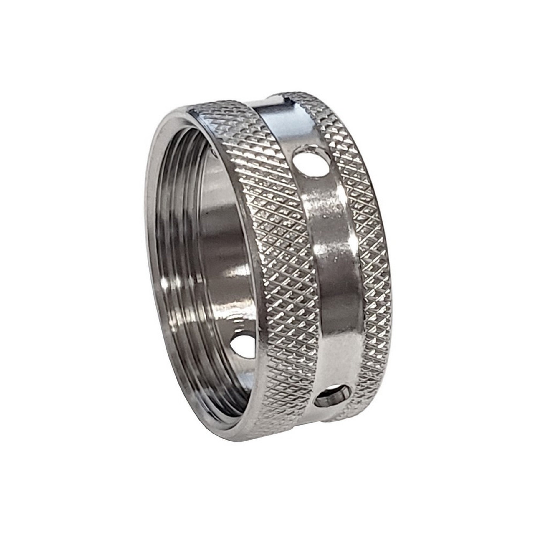 Faucet Coupling Ring-Knurled S/S – HowdyBrewer