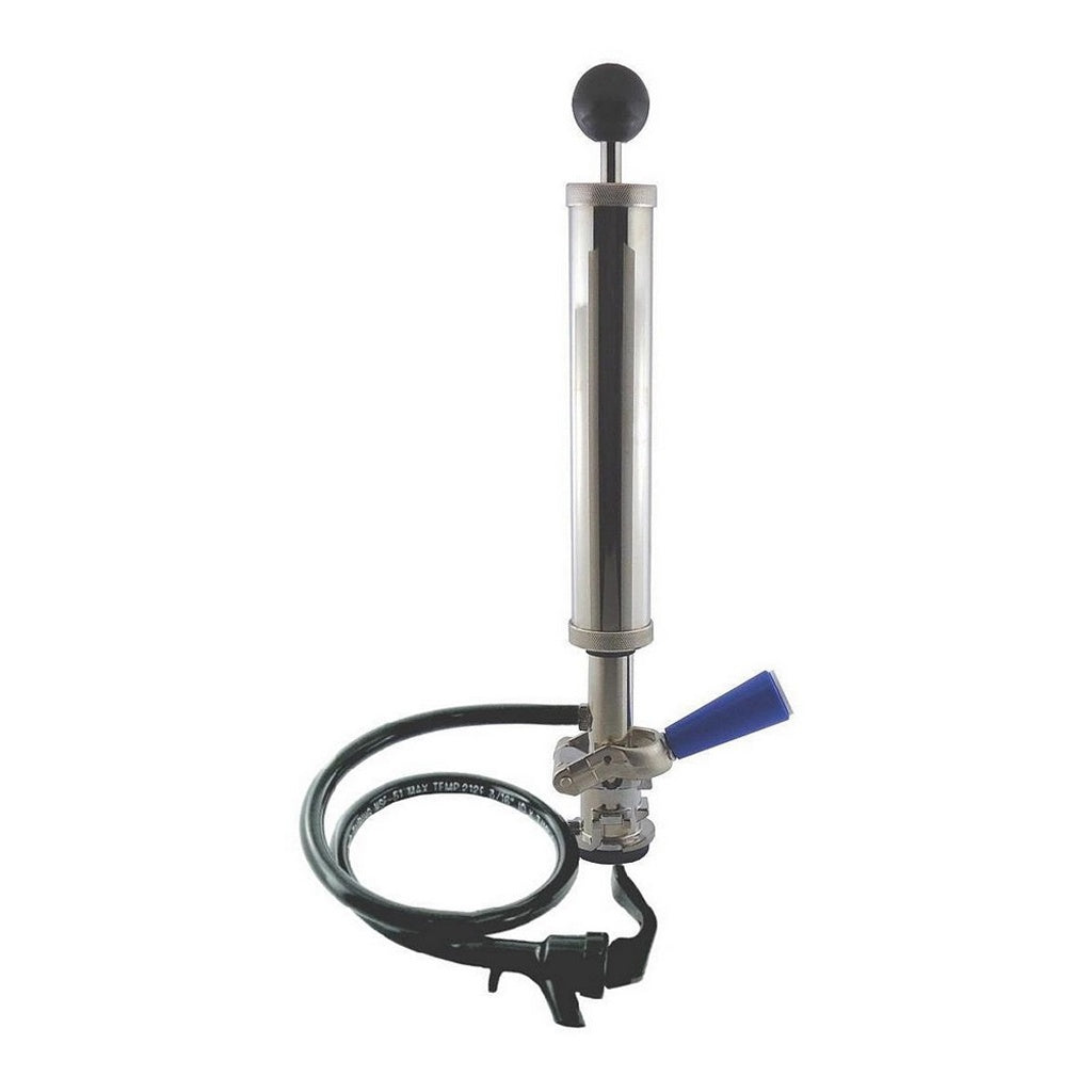 Disc**Picnic Pump-8inL Euro Sanke Black Lever – HowdyBrewer