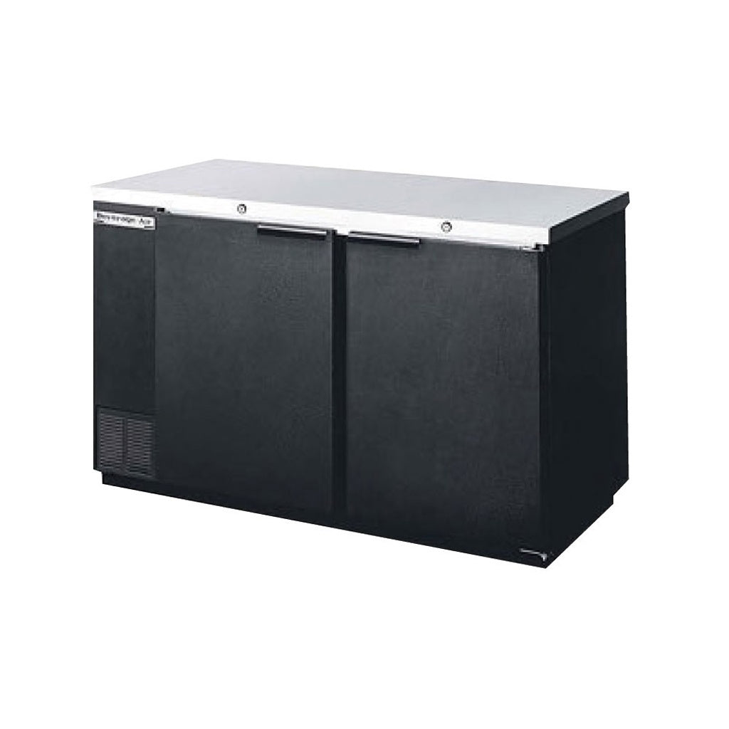 Bev-Air Back Bar Cooler - 2 Doors, 4 Shelves, 2 Keg Capacity – HowdyBrewer
