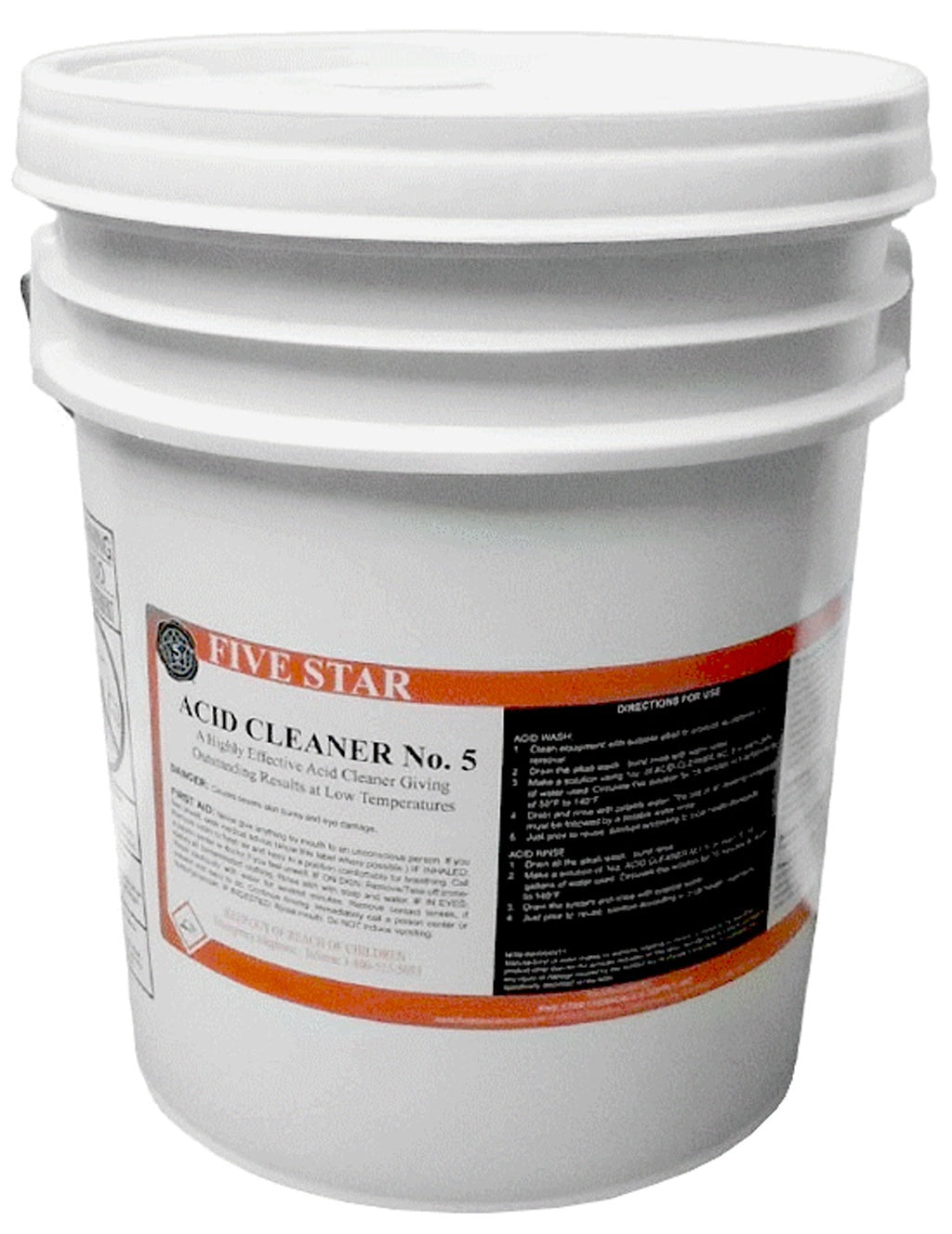 Acid Cleaner #5-For Stainless Steel 5 Gal - 26-AC5-FS05 – HowdyBrewer