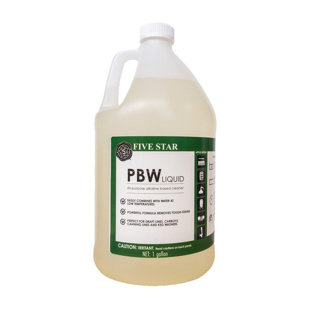 Liquid P-B-W--Brewery Wash 1 Gal – HowdyBrewer