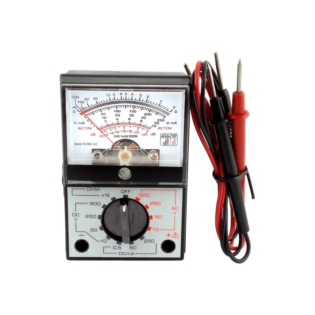 Analog Multimeter-W/Test Leads 5 Function – HowdyBrewer
