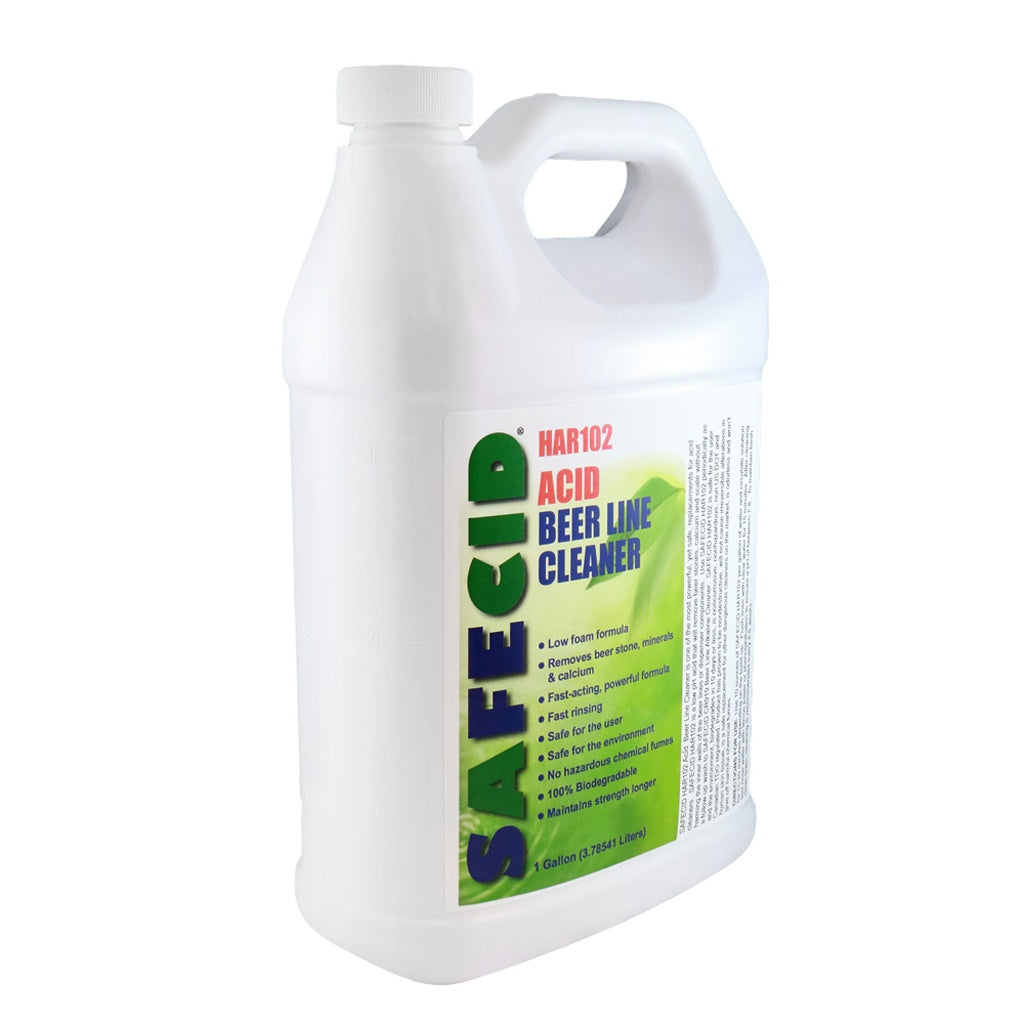 Acid Replacement-Line Cleaner Gallon Safecid – HowdyBrewer