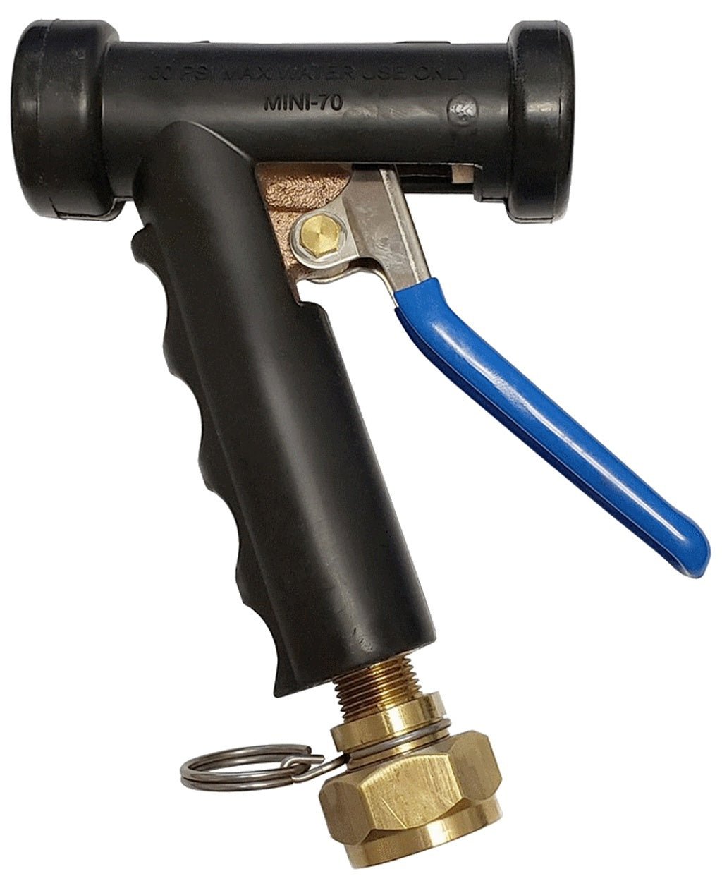 Swivel Nozzle-Mini M70 3/4inFght Black – HowdyBrewer