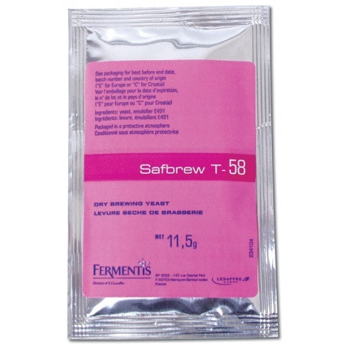 Fermentis SafBrew™ T-58 - 11.5g Sachet Belgian Ale Yeast – HowdyBrewer