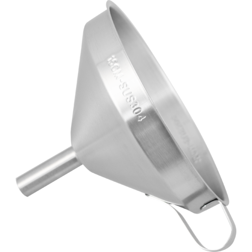 6" Stainless Steel Funnel with Removable Filter Screen – HowdyBrewer